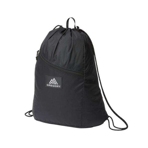 ZOZO問い合わせ番号:59402075ショップ:GREGORY STORE，グレゴリーストアブランド:GREGORY，グレゴリー商品名:KNAP SAC / ナップサック / ブラックカテゴリ:バッグ>バックパック/リュックブランド...