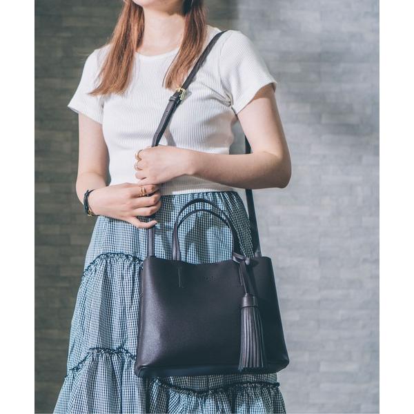 『セール実施中』ZOZO問い合わせ番号:59821544ショップ:SAC'S BAR Jean，サックスバー ジーンブランド:Ungrid，アングリッド商品名:【Ungrid/アングリッド】 ビッグタッセルハンドバッグカテゴリ:バッグ&gt...