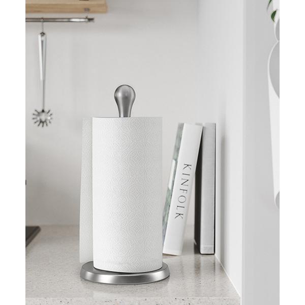 ZOZO問い合わせ番号:59856226ショップ:entre square，アントレスクエアブランド:Umbra，アンブラ商品名:umbra/タグ ペーパーホルダー スモークカテゴリ:食器/キッチン>キッチン収納ブランド品番:2330...