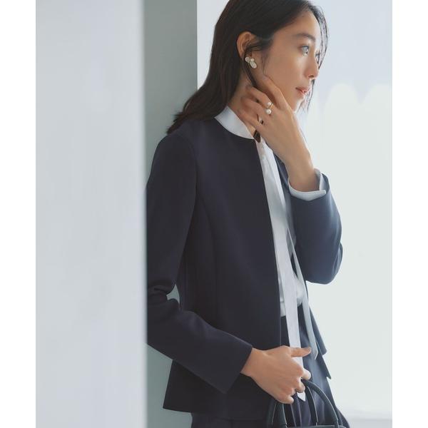 ZOZO問い合わせ番号:59888992ショップ:BEAMS WOMEN，ビームスウィメンブランド:Demi-Luxe BEAMS，デミルクス ビームス商品名:【セレモニー・フォーマル】トリアセ ペプラムジャケット＊カテゴリ:ジャケット/ア...