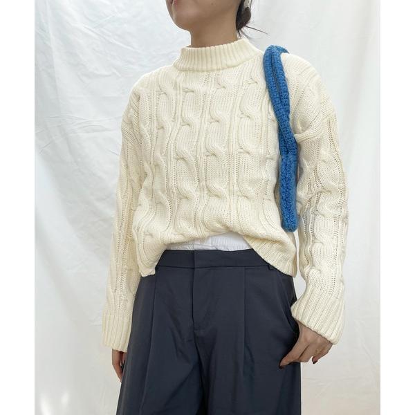 『タイムセール実施中』ZOZO問い合わせ番号:59964183ショップ:Doula Doula，ドゥーラドゥーラブランド:Bifrost，ビフレスト商品名:タートルケーブルニットカテゴリ:トップス>ニット/セーターブランド品番:GIY...