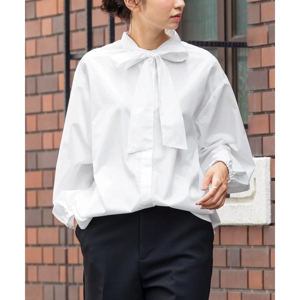 『タイムセール実施中』ZOZO問い合わせ番号:60039702ショップ:mili an deni，ミリアンデニブランド:mili an deni，ミリアンデニ商品名:リボンタイバルーンスリーブブラウスカテゴリ:トップス>シャツ/ブラウ...