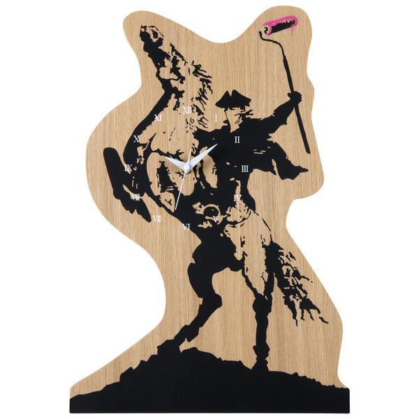 ZOZO問い合わせ番号:60143315ショップ:MEDICOM TOY，メディコム・トイブランド:Sync.，スィンク商品名:Sync.【BRANDALISM】WALL CLOCK ”Highway Man” made by KARIMO...