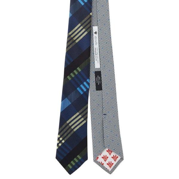 ZOZO問い合わせ番号:60174968ショップ:giraffe，ジラフブランド:giraffe，ジラフ商品名:【 ネクタイ専門店 giraffe 】 リバーシブルチェック千鳥ドットタイ シルクネクタイ 日本製カテゴリ:フォーマルスーツ/小...