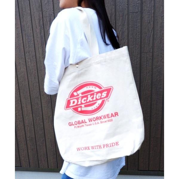ZOZO問い合わせ番号:60208258ショップ:JUGLANS，ユグランスブランド:Dickies，ディッキーズ商品名:【Dickies】LOGO CANVAS TOTE BAG / ディッキーズ ロゴ キャンバス トートバッグカテゴリ:...