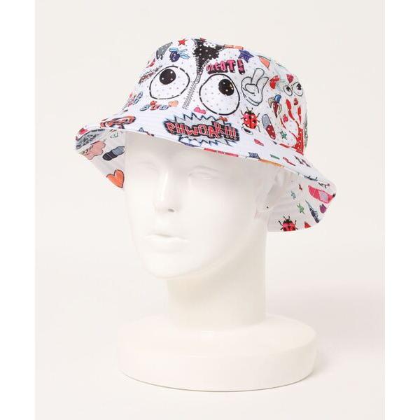 ZOZO問い合わせ番号:60242892ショップ:RiNc，リンクブランド:INGRESSO，イングレッソ商品名:【 EYE theme / アイ テーマ 】 ラインストーン付き アイ バケット ハット / HATカテゴリ:帽子>ハッ...