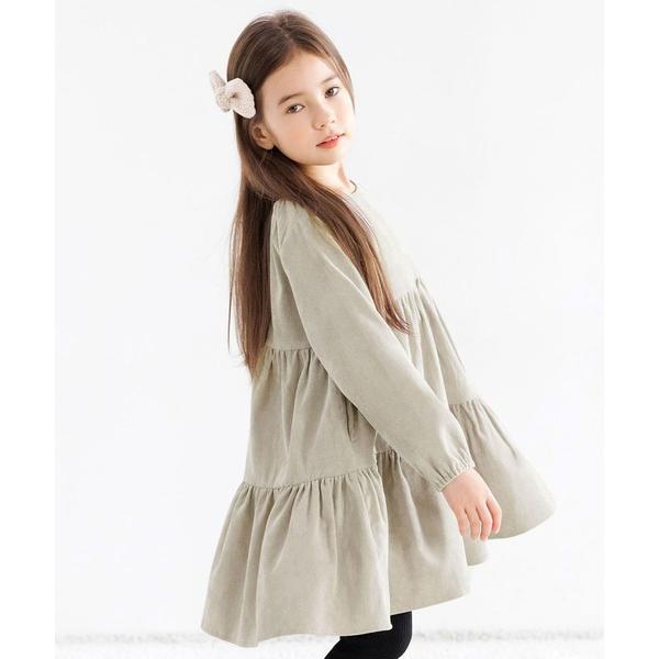 『タイムセール実施中』ZOZO問い合わせ番号:60387594ショップ:Bee，ビーブランド:Bee des Bee，ビーデスビー商品名:コーデュロイ風 ティアードワンピースカテゴリ:ワンピース/ドレス>ワンピースブランド品番:sbb...