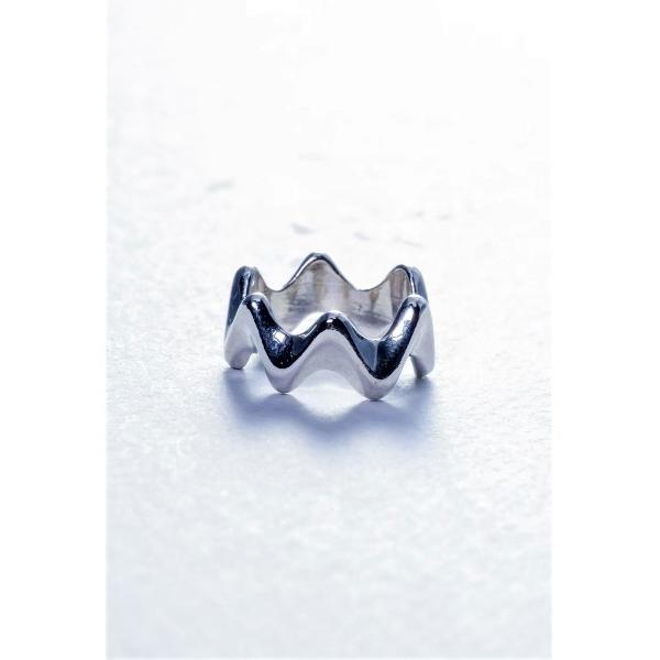 『セール実施中』ZOZO問い合わせ番号:60425102ショップ:wears，ウェアーズブランド:mou，モウ商品名:【Na.moda】High and low ringカテゴリ:アクセサリー>リングブランド品番:MOU210315R...