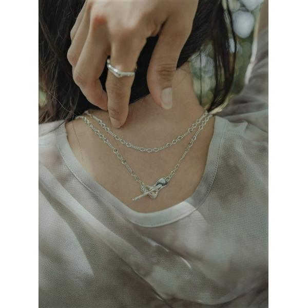 『セール実施中』ZOZO問い合わせ番号:60425104ショップ:wears，ウェアーズブランド:mou，モウ商品名:【Na.moda】Cloud plate necklaceカテゴリ:アクセサリー>ネックレスブランド品番:MOU21...