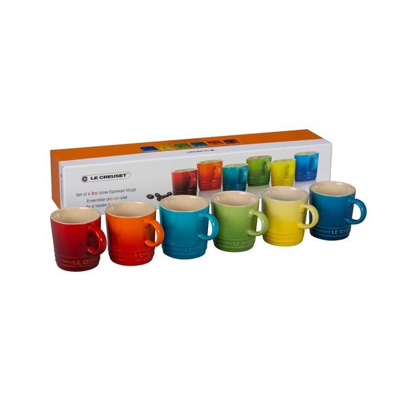 『タイムセール実施中』ZOZO問い合わせ番号:60428767ショップ:Le Creuset，ル・クルーゼブランド:Le Creuset，ルクルーゼ商品名:ミニ・マグ(6個入り) レインボーコレクションカテゴリ:食器/キッチン>食器ブ...