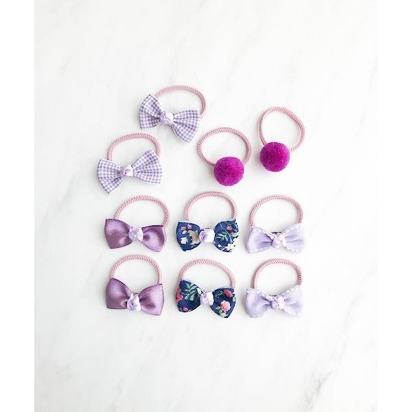 『タイムセール実施中』ZOZO問い合わせ番号:60429055ショップ:INA STUDIOS ZOO，イーナストゥディオスズーブランド:frangipani，フランジュパニ商品名:デザインリボンヘアゴムセット（KIDS）カテゴリ:ヘアアク...