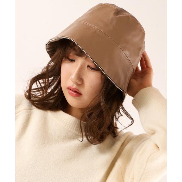 『タイムセール実施中』ZOZO問い合わせ番号:60429249ショップ:FUNALIVE，ファンアライブブランド:FUNALIVE，ファンアライブ商品名:【je crois soi】合皮 ブレード使い クローシュハットカテゴリ:帽子>...