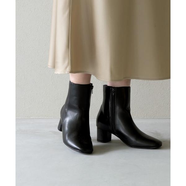 『タイムセール実施中』ZOZO問い合わせ番号:60527298ショップ:welleg from outletshoes，ウェレッグフロムアウトレットシューズブランド:menue，メヌエ，welleg，ウェレッグ商品名:スクエアトゥショートブ...