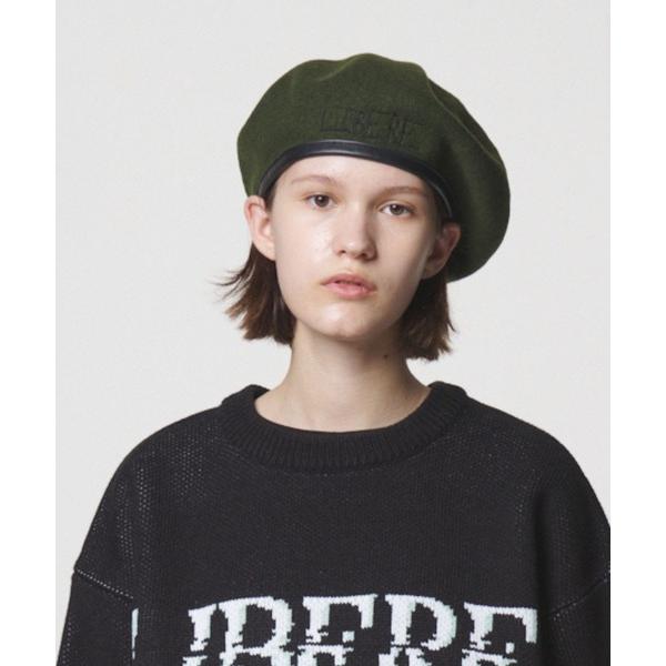 ZOZO問い合わせ番号:60646035ショップ:ability，アビリティブランド:LIBERE，リベーレ商品名:LIBERE リベーレ / SLOGAN BERET スローガンベレー帽子 ハンチング / 215412-215413-21...