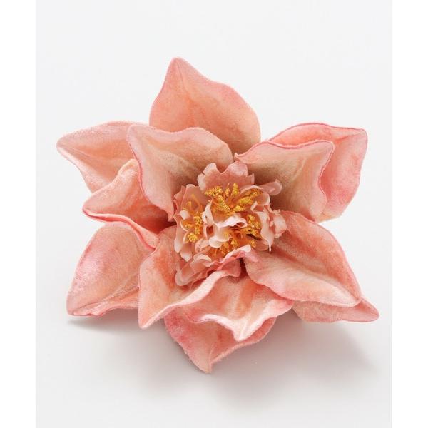ZOZO問い合わせ番号:60646853ショップ:チャイハネ，チャイハネブランド:Maunaloa，マウナロア商品名:【Maunaloa】ベルベットマグノリアクリップカテゴリ:ヘアアクセサリー>バレッタ/ヘアクリップブランド品番:YC...