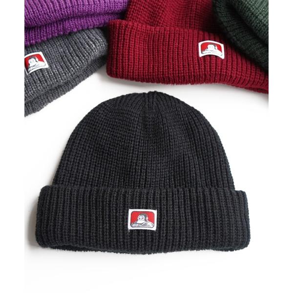 ZOZO問い合わせ番号:60684569ショップ:BENCH AT THE GREENE，ベンチアットザグリーンブランド:BEN DAVIS，ベンデイビス商品名:《BEN DAVIS》MICRO LOGO KNITCAPカテゴリ:帽子&gt...