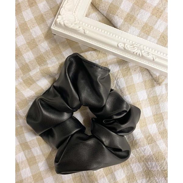 ZOZO問い合わせ番号:60686313ショップ:WEGO，ウィゴーブランド:WEGO，ウィゴー商品名:WEGO/PUシュシュカテゴリ:ヘアアクセサリー>シュシュブランド品番:WE21AU09-LG0077素材:合成皮革原産国:中国カ...