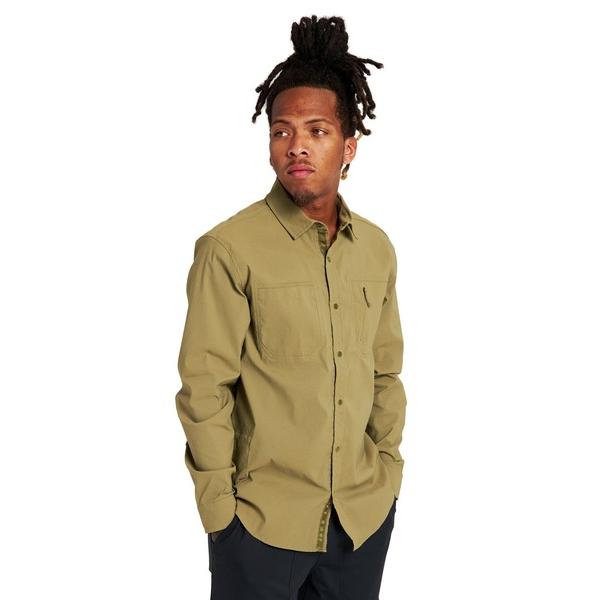 『セール実施中』ZOZO問い合わせ番号:60695051ショップ:Burton，バートンブランド:BURTON，バートン商品名:撥水 MULTIPATH 長袖 ストレッチ サファリ シャツカテゴリ:トップス>シャツ/ブラウスブランド品...