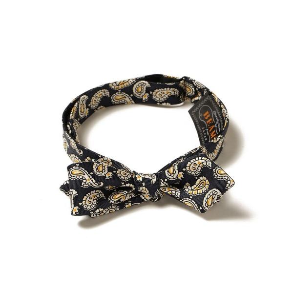 ZOZO問い合わせ番号:60698098ショップ:BEAMS MEN，ビームス メンブランド:BEAMS PLUS，ビームスプラス商品名:BEAMS PLUS / Silk Bow Tie Paisley Printカテゴリ:フォーマルスー...