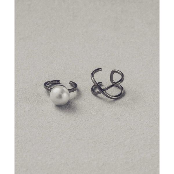 ZOZO問い合わせ番号:60753053ショップ:and cloud，アンドクラウドブランド:and cloud，アンドクラウド商品名:【ZOZOTOWN Limited】Cross/Pearl Set Earcuffカテゴリ:アクセサリー...