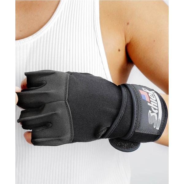 ZOZO問い合わせ番号:60821343ショップ:U-STREAM，ユーストリームブランド:Schiek，シーク商品名:Schiek Platinum “Gel” with Wrist Wraps シーク ジェル内臓 トレーニンググローブカ...