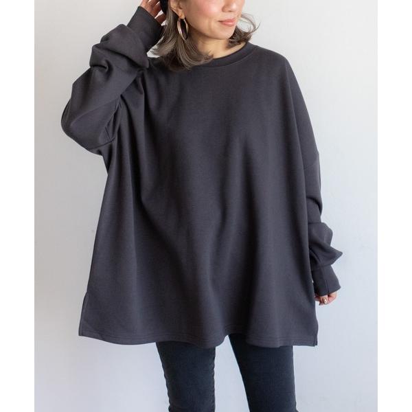 ZOZO問い合わせ番号:60841121ショップ:wears，ウェアーズブランド:PICHI，ピイチ商品名:オーバーサイズドルマンスリットロンTeeカテゴリ:トップス>Tシャツ/カットソーブランド品番:ph231素材:綿60% ポリエ...