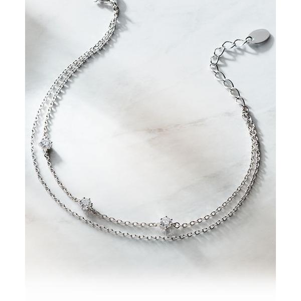 ZOZO問い合わせ番号:7002717ショップ:4℃，ヨンドシーブランド:4℃，ヨンドシー商品名:4℃エターナルシルバー ブレスレットカテゴリ:アクセサリー>ブレスレットブランド品番:111444131801素材:シルバー、キュービッ...