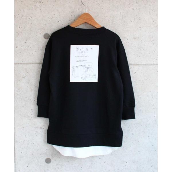 『タイムセール実施中』ZOZO問い合わせ番号:61079152ショップ:THE CASUAL，カジュアルブランド:THE CASUAL，カジュアル商品名:フェイクレイヤード プリント チュニック キッズカテゴリ:トップス>その他トップ...