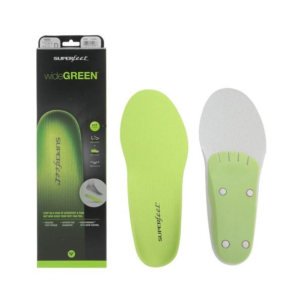 ZOZO問い合わせ番号:61229104ショップ:U-STREAM，ユーストリームブランド:SUPERFEET，スーパーフィート商品名:SUPERfeet 1500 WIDEGREEN スーパーフィート ワイド グリーン インソールカテゴリ...