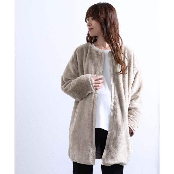 『セール実施中』ZOZO問い合わせ番号:61253688ショップ:Sweet Mommy，スウィートマミーブランド:SweetMommy，スウィートマミー商品名:抱っこ・おんぶ対応　リバーシブルボアコート ［マタニティ/産後］カテゴリ:ママ...