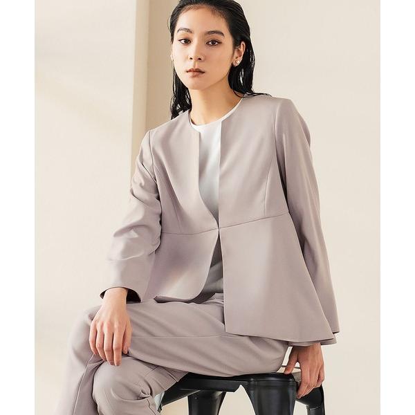 『タイムセール実施中』ZOZO問い合わせ番号:61317377ショップ:GIRL，ガールブランド:Flolia，フロリア商品名:ノーカラーペプラムジャケット テーパードパンツ セットアップ スーツ フォーマル セレモニー 卒業式 卒園式 入...