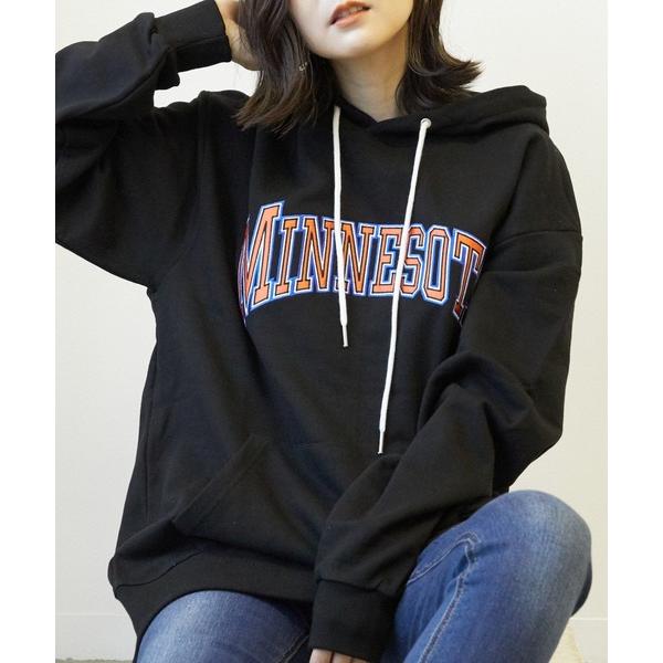 『セール実施中』ZOZO問い合わせ番号:61383656ショップ:VIBGYOR，ヴィブジョーブランド:VIBGYOR，ヴィブジョー商品名:【CHICHI】PARAMUS MINNESOTA LOGO / パラマス ミネソタ アーチロゴ 配...