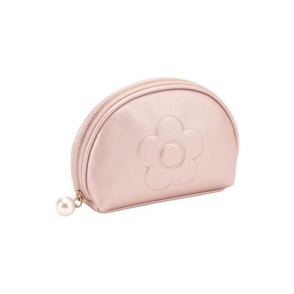 ZOZO問い合わせ番号:61519002ショップ:MARY QUANT，マリークワントブランド:MARY QUANT，マリークワント商品名:エンボスデイジーパール ラウンドポーチカテゴリ:財布/小物>ポーチブランド品番:221-854...