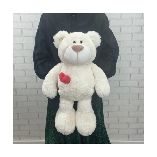 ZOZO問い合わせ番号:61526445ショップ:entre square，アントレスクエアブランド:nici，ニキ商品名:NICI/ラブベア ぬいぐるみ 50cm ホワイトカテゴリ:雑貨/ホビー>おもちゃブランド品番:3036259...