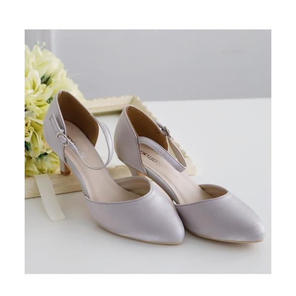 『タイムセール実施中』ZOZO問い合わせ番号:61526545ショップ:Paradise Picnic，パラダイス ピクニックブランド:Cupid Heart，キューピッドハート商品名:【Cupid Heart】結婚式パンプス　シャイニーサ...