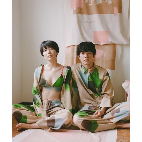 『セール実施中』ZOZO問い合わせ番号:61751430ショップ:PAMM，パムブランド:PAMM，パム商品名:大きく描いた植物のパジャマカテゴリ:ルームウェア>ルームウェア/パジャマブランド品番:PM1032素材:レーヨン64%， ...