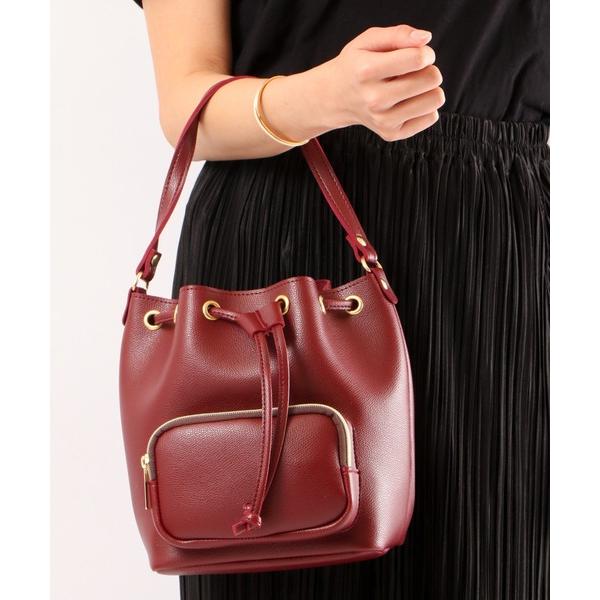 『タイムセール実施中』ZOZO問い合わせ番号:61785271ショップ:FUNALIVE，ファンアライブブランド:FUNALIVE，ファンアライブ商品名:eleve select 韓国風　2WAYショルダー キンチャクタイプカテゴリ:バッグ...