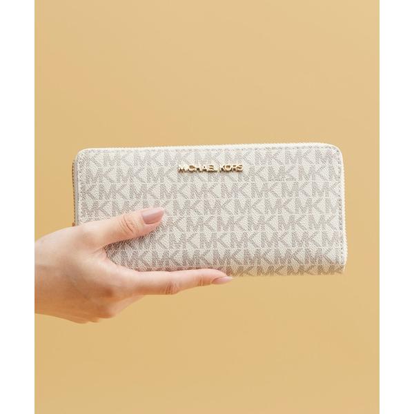 『セール実施中』ZOZO問い合わせ番号:61820186ショップ:MICHAEL KORS，マイケル・コースブランド:MICHAEL KORS，マイケルコース商品名:JET SET TRAVEL コンチネンタル ジップウォレット ラージ -...
