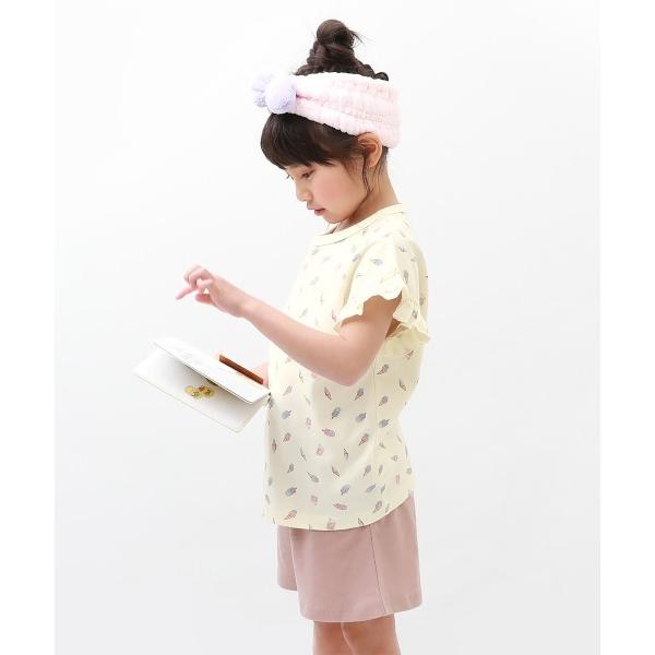 ZOZO問い合わせ番号:61822079ショップ:devirock，デビロックブランド:devirock，デビロック商品名:綿100% ガールズ フリル半袖パジャマカテゴリ:ルームウェア>ルームウェア/パジャマブランド品番:152GG...