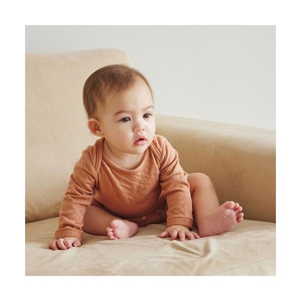 ※このアイテムは返品・交換対象外商品です。ZOZO問い合わせ番号:62063972ショップ:10mois，ディモワブランド:10mois，ディモワ商品名:【10mois(ディモワ)】オーガニックコットン長袖ボディカテゴリ:ママ＆ベビー&gt...