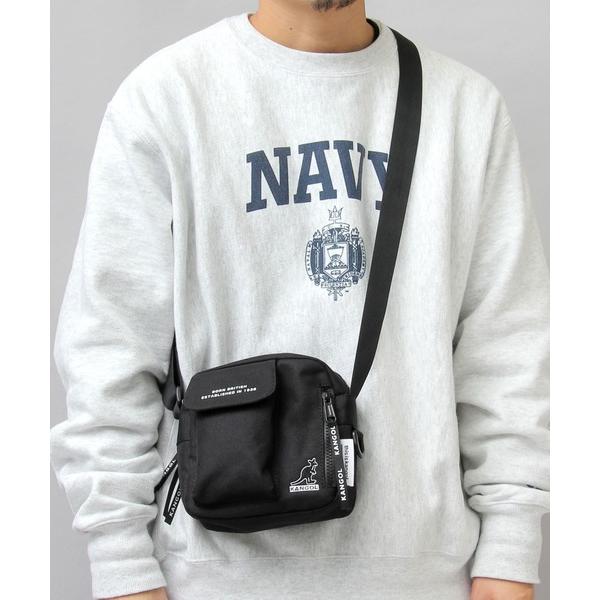 ZOZO問い合わせ番号:62242099ショップ:A.M.S.，エーエムエスブランド:KANGOL，カンゴール商品名:2層式 ロゴ刺繍 ポリエステル スクエア ミニショルダーバッグカテゴリ:バッグ>ショルダーバッグブランド品番:DYS...