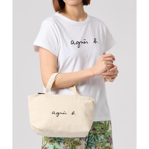 ZOZO問い合わせ番号:62272623ショップ:agnes b.，アニエスベーブランド:agnes b.，アニエスベー商品名:WEB限定 ロゴトートバッグ GO03‐02カテゴリ:バッグ>トートバッグブランド品番:M771VSA90...
