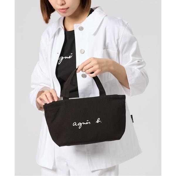 ZOZO問い合わせ番号:62272624ショップ:agnes b.，アニエスベーブランド:agnes b.，アニエスベー商品名:WEB限定 ロゴトートバッグ GO03‐02カテゴリ:バッグ>トートバッグブランド品番:M771VSA90...