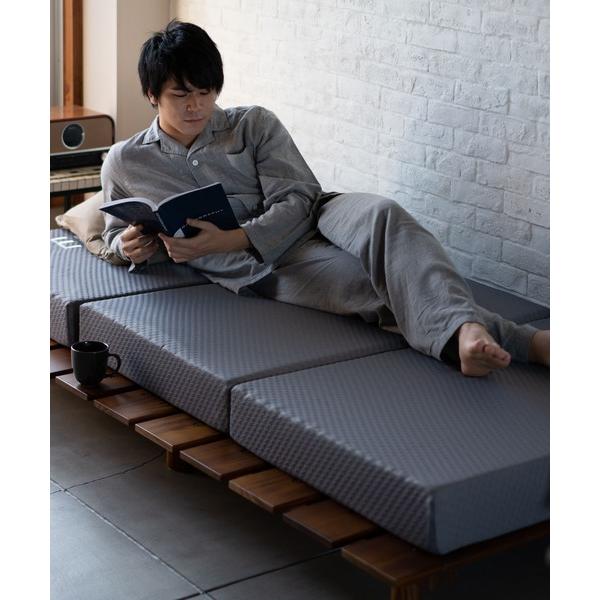 『タイムセール実施中』ZOZO問い合わせ番号:62273028ショップ:EMOOR，エムールブランド:EMOOR，エムール商品名:【GRAND MATTRESS】三つ折りマットレス/セミダブルカテゴリ:インテリア>寝具ブランド品番:s...
