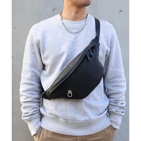 ZOZO問い合わせ番号:62340809ショップ:JAM HOME MADE，ジャムホームメイドブランド:JAM HOME MADE，ジャムホームメイド商品名:日本製 エシカルレザー シンプル ミニ ウエストポーチ ブランド ボディバッグ ...