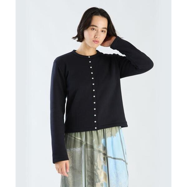 ZOZO問い合わせ番号:62375770ショップ:agnes b.，アニエスベーブランド:agnes b.，アニエスベー商品名:コットン メルトン 長袖 カーディガンプレッション ”Le Classiqueカテゴリ:トップス>カーディ...