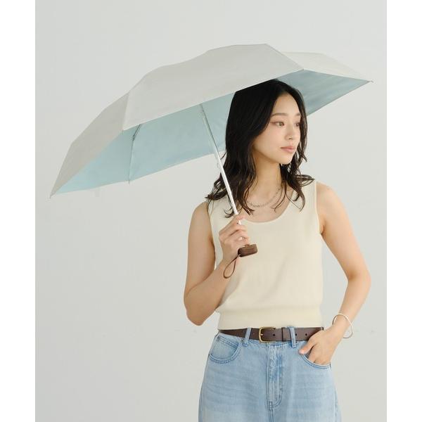 ZOZO問い合わせ番号:62438329ショップ:Wpc./KiU，ダブリュピーシーキウブランド:Wpc.，ダブリュピーシー商品名:完全遮光 遮光インサイドカラーtiny 日傘 折りたたみカテゴリ:ファッション雑貨>折りたたみ傘ブラン...