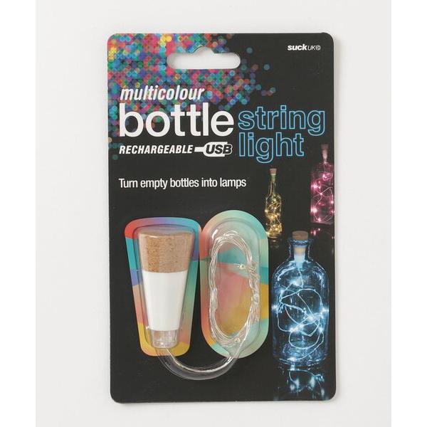 ZOZO問い合わせ番号:62542044ショップ:FRIDGE，フリッジブランド:fridge，フリッジ商品名:☆【SUCK UK】サックユーケー Multicolour Bottle String Lightカテゴリ:インテリア>照...