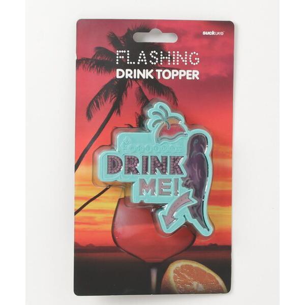 ZOZO問い合わせ番号:62542086ショップ:FRIDGE，フリッジブランド:fridge，フリッジ商品名:☆【SUCK UK】サックユーケー Flashing Drink Topper - Parrotカテゴリ:インテリア>照明...