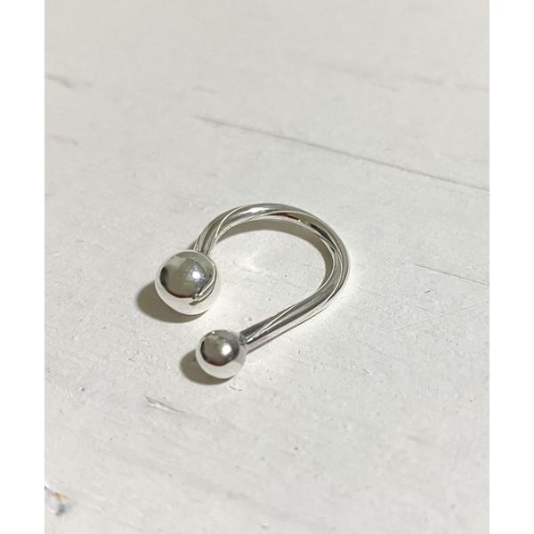 ZOZO問い合わせ番号:62544014ショップ:Brick Shiota Ink.，ブリックシオタブランド:machen，マヘン商品名:machen マヘン ビックデザインボールシルバーイヤーカフカテゴリ:アクセサリー>イヤーカフブ...